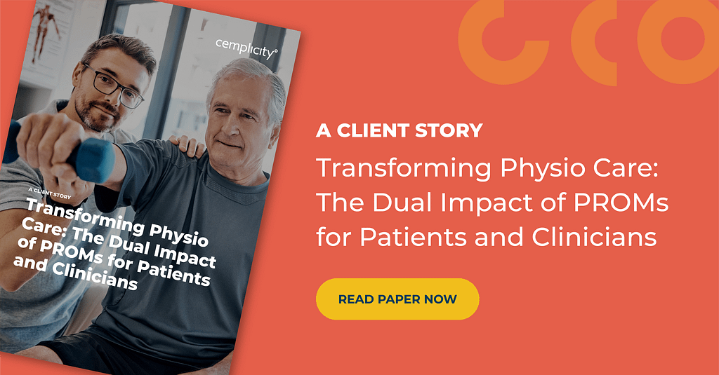 Using PROMs to Improve Physio Care | Cemplicity Success Story