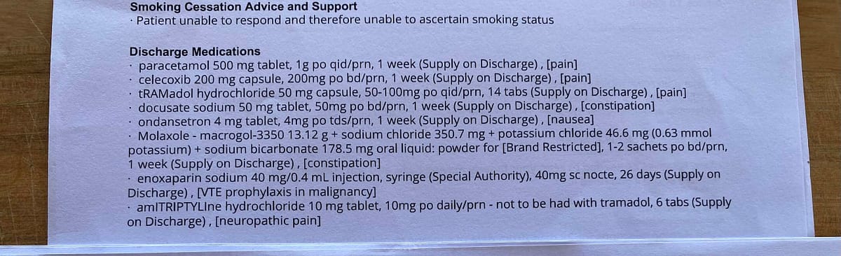 Safer Discharge Practices: What One Patient Taught Us